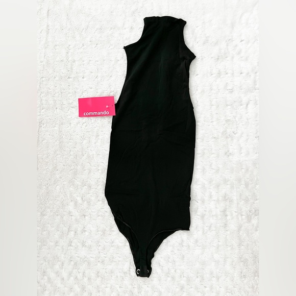 Commando Tops Nwt Commando Ballet Mockneck Sleeveless Black